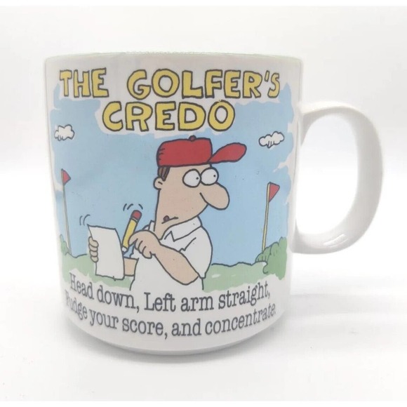 Papel Freelance | Dining | Jim Benton Golfers Credo Cartoon Coffee Tea ...